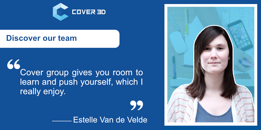 Interview with Estelle Van de Velde, marketing manager | Cover group